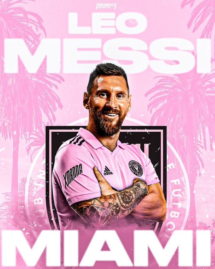 Lionel Messi debarque à Miami