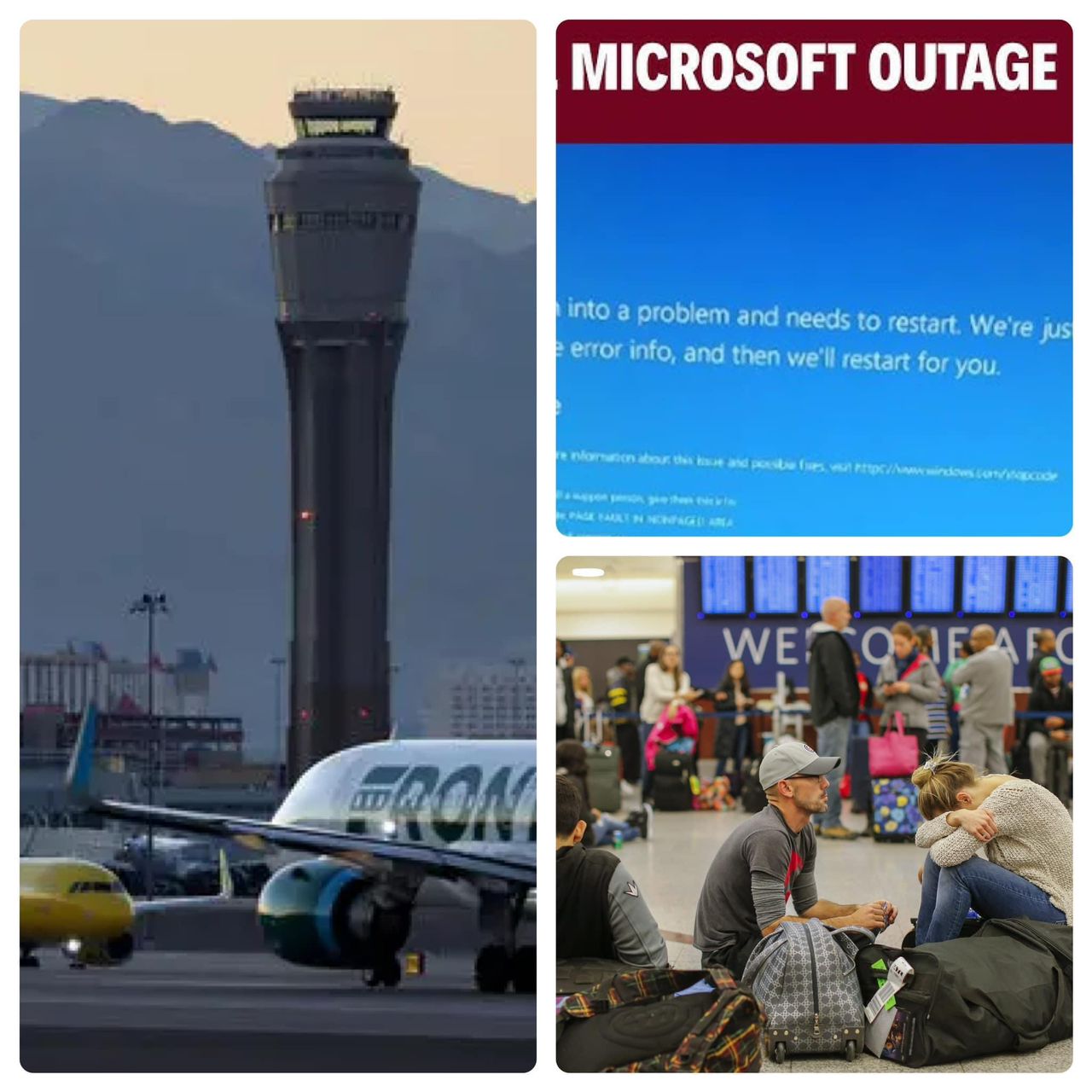 Panne informatique mondiale : chaos dans les transports et services